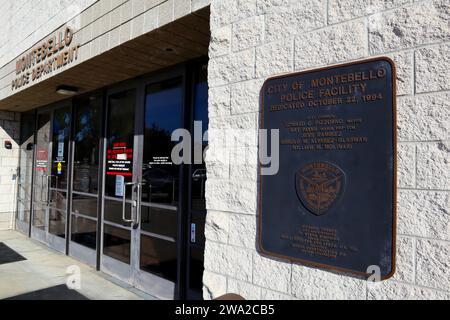 Montebello, California: Montebello Police Department located at 1600 W ...