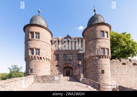 Castle in Wertheim Am Main, along the River Main; Germany Stock Photo ...
