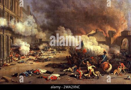 Storming the Tuileries Palace, 1792 Stock Photo - Alamy