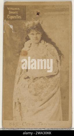 Cora Tanner, from the Actresses series (N245) issued by Kinney Brothers ...