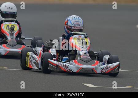 Sebastian Wheldon during his early karting career, following in his ...
