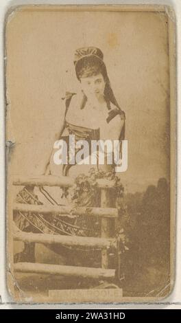 Clara Poole, from the Actors and Actresses series (N145-8) issued by ...