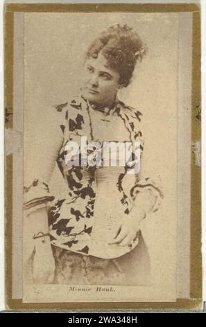 Minnie Hauk, from the Actresses series (N203) issued by Wm. S. Kimball ...