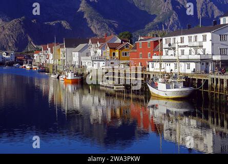 Light house in Henningsvaer, Lofoten Stock Photo - Alamy