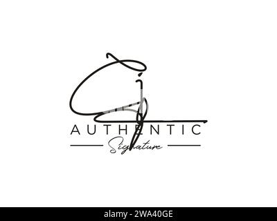 CJ Signature Logo Template Vector Stock Vector Image & Art - Alamy