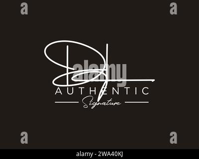 DL Signature Logo Template Vector Stock Vector Image & Art - Alamy