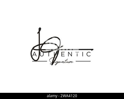 JO Signature Logo Template Vector Stock Vector Image & Art - Alamy