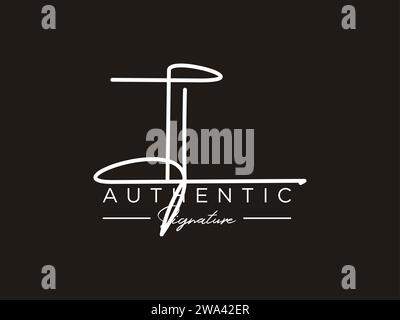 TL Signature Logo Template Vector Stock Vector Image & Art - Alamy