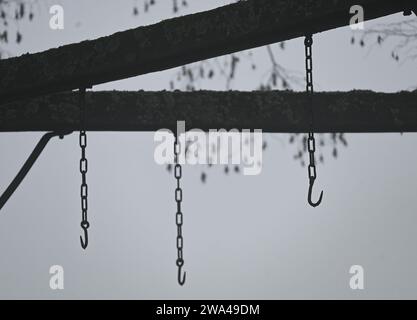 The Gallows, Place of execution hanging in the Small Fortress Terezin ...