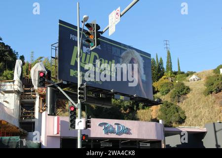 Ru Paul's Drag Race Billboard Sunset Strip Los Angeles Hollywood Stock ...