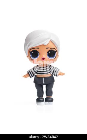 Little L.O.L. on a white background. Surprise dolls Stock Photo - Alamy