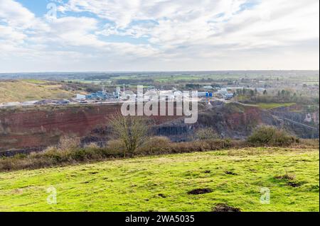 A view from Croft Hill towards Huncote New HIll reserve in ...