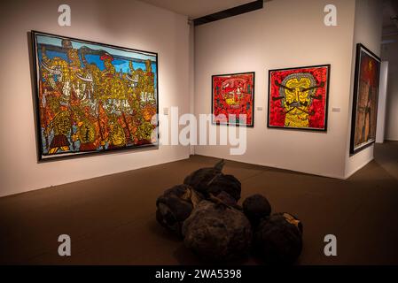 Orsten Groom retrospective 'Vulcan of Coma', Musee Paul Valery houses a ...