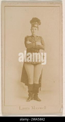 Laura Maxwell, from the Actresses series (N245) issued by Kinney ...