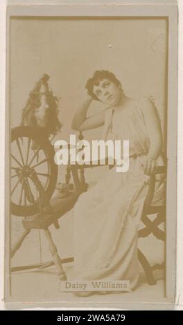Daisy Williams, from the Actresses series (N245) issued by Kinney ...