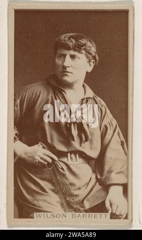 Wilson Barrett, from the Actresses series (N245) issued by Kinney ...