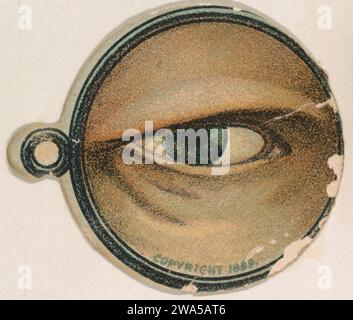 Monocle and Eye (blue), from Jocular Ocular series (N221) issued by ...