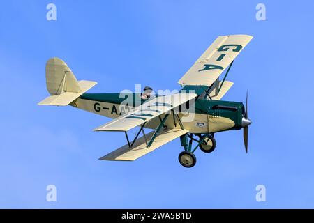 A 1929 Parnall Elf light biplane Stock Photo - Alamy