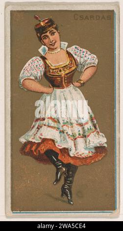 Csardas, from National Dances (N225, Type 1) issued by Kinney Bros ...