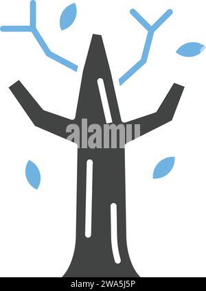 Deciduous Tree icon vector image Stock Vector Image & Art - Alamy