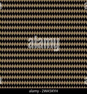 Abstract black and gold geometric pattern on a white background ...
