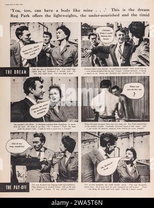The famous 1950s bodybuilder Reg Park and his wife Mareon, featured in ...