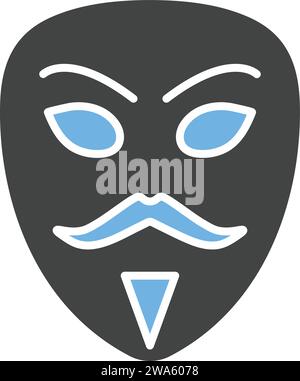 Hacker Mask icon vector image Stock Vector Image & Art - Alamy
