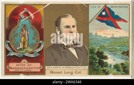 Governor Ames, Massachusetts, from "Governors, Arms, Etc." series (N133 ...
