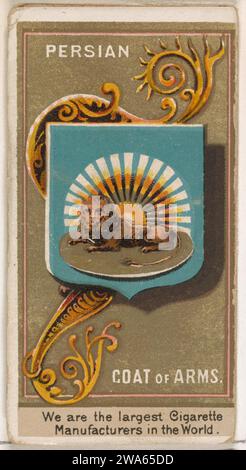 Shah of Persia, from the Rulers, Flags, and Coats of Arms series (N126 ...