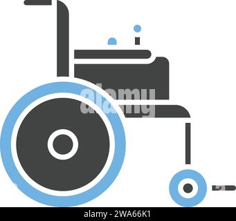 Motorized Wheelchair icon vector image Stock Vector Image & Art - Alamy