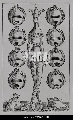 The eight of bells 16th century german playing card. The Arts of the ...