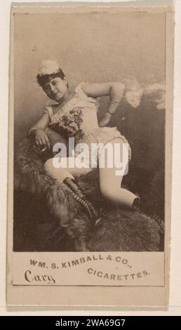 Miss Cary, from the Actresses series (N203) issued by Wm. S. Kimball ...