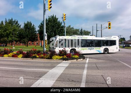 Niagara regional transit public bus Stock Photo - Alamy