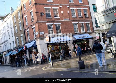 Old Compton Street Soho, Central London UK Stock Photo - Alamy