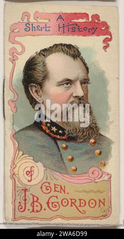 A Short History of General J. B. Gordon, from the Histories of Generals ...
