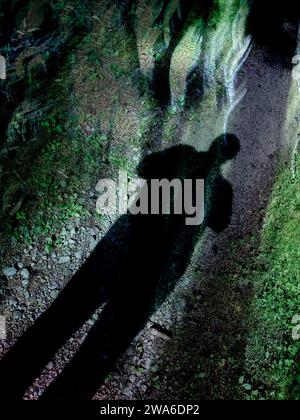Abstract shadow, alienated Stock Photo - Alamy