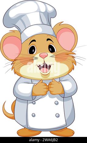 Hamster shef Vector Art Stock Vector Image & Art - Alamy