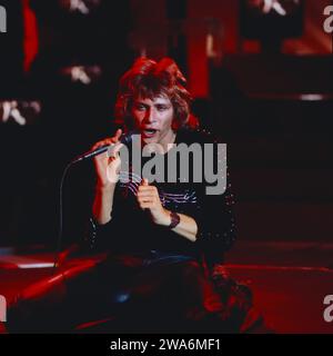 Disco, ZDF Musiksendung, 1978, Schlagersänger Benny, aka Benny Schnier ...