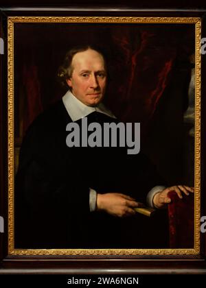 Portrait of Jan Antonides van der Goes, Pieter van Gunst, After Ludolf ...
