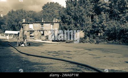 CROOKED HOUSE IN THE OLDEN DAYS Stock Photo - Alamy