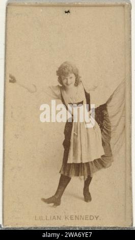 Lillian Kennedy, from the Actors and Actresses series (N145-8) issued ...