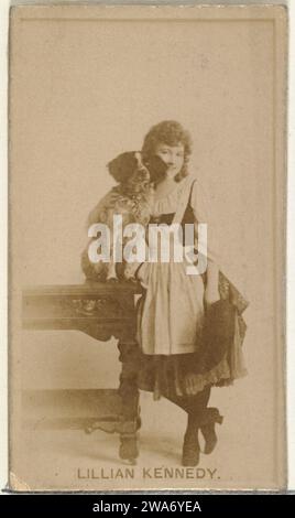 Lillian Kennedy, from the Actors and Actresses series (N145-8) issued ...