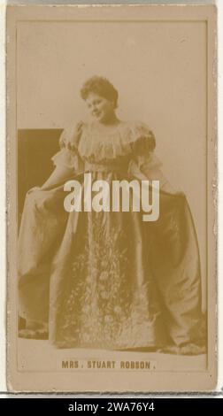 Mrs. Stuart Robson, from the Actors and Actresses series (N145-8 ...