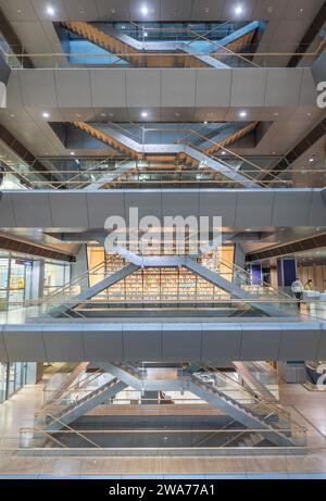 Riga, Latvia. 29th Dec, 2023. Interior view of the Latvian National ...