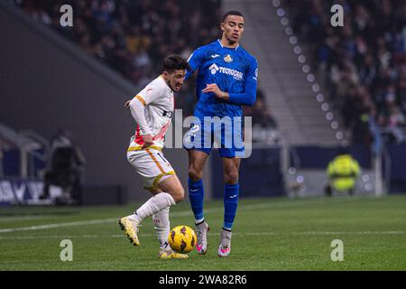 Alfonso Pacha Espino of Rayo Vallecano during the La Liga EA Sports ...