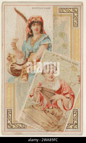 Pandean Pipes, from the Musical Instruments series (N82) for Duke brand ...