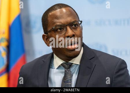 Michael Imran Kanu, Deputy Permanent Representative of Sierra Leone ...