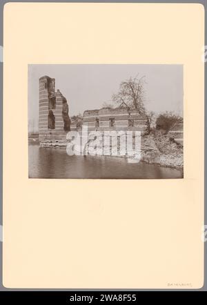Part of the castle ruins in Batenburg, Anonymous (Monumentenzorg ...