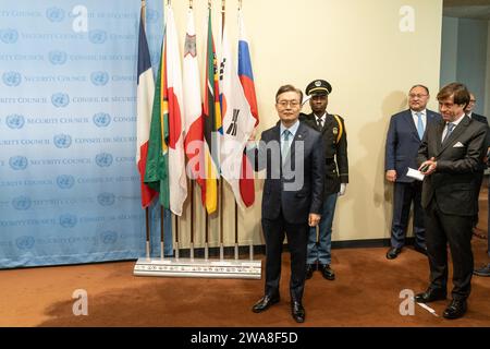 Joonkook Hwang, Permanent Representative of the Republic of Korea ...