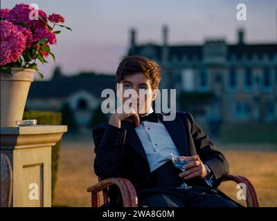 Saltburn (2023) directed by Emerald Fennell and starring Barry Keoghan ...